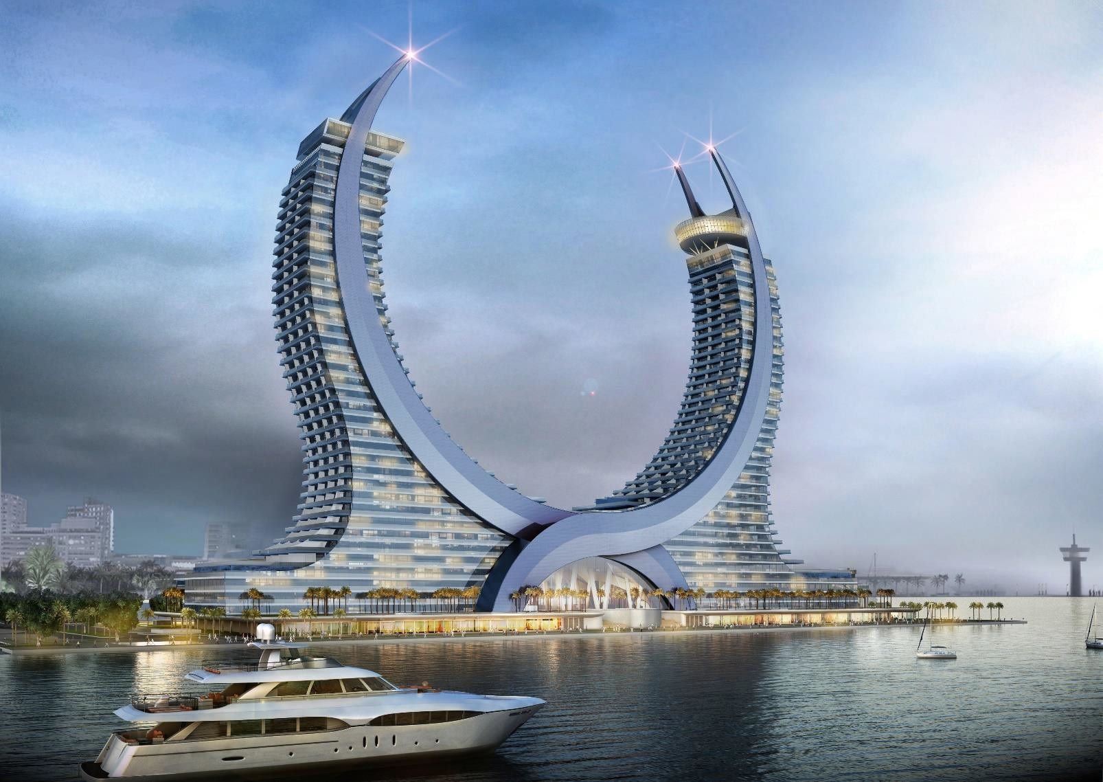 Lusail Katara Twin Tower Project – HBK Contracting Co. W.L.L.